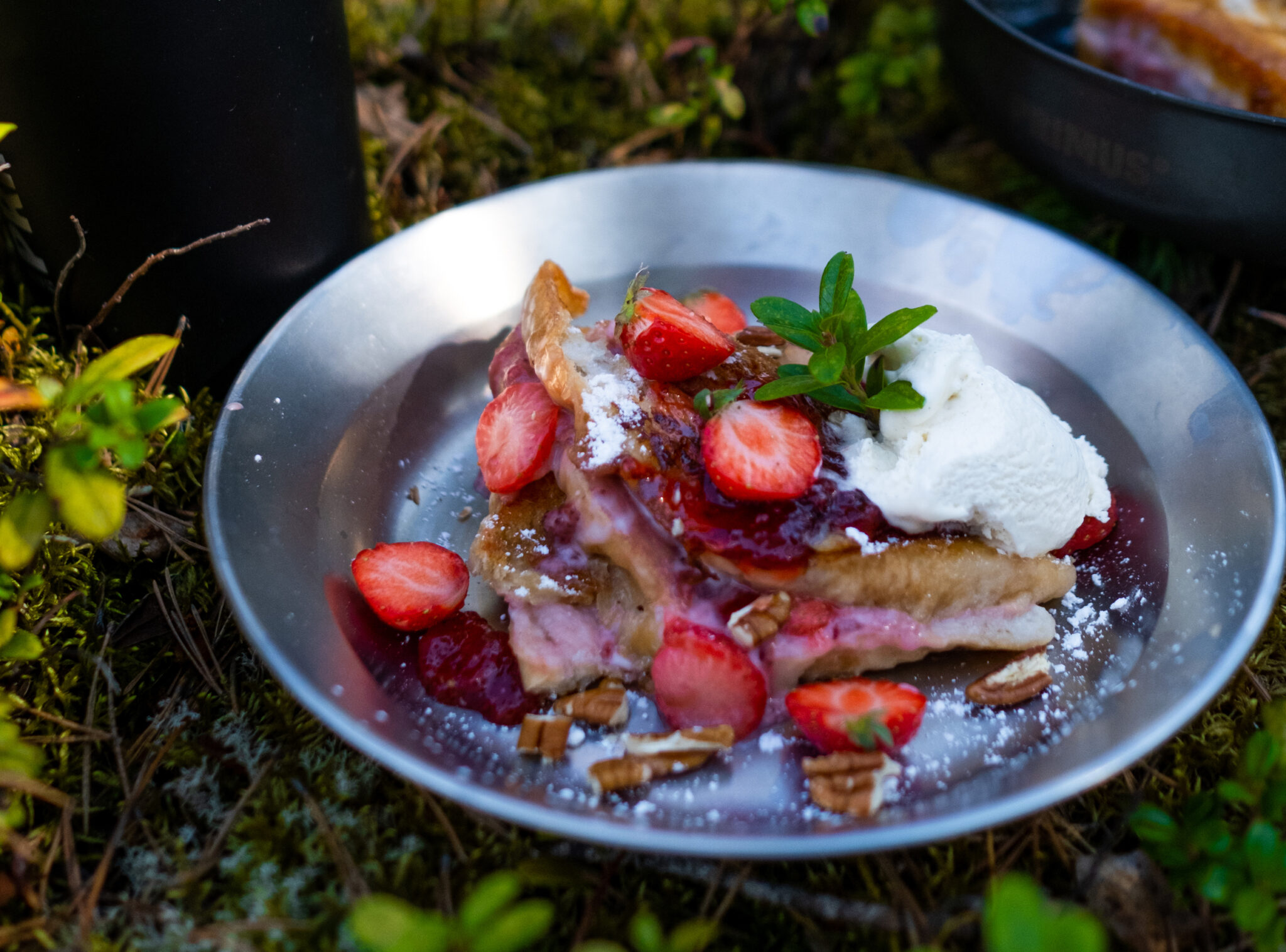 Strawberry french toast á la Natta - Utemagasinet